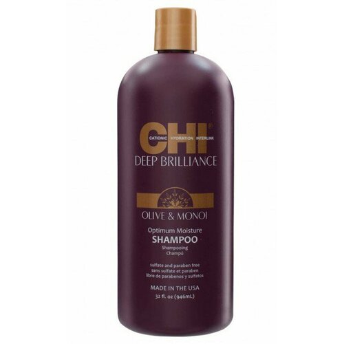 Шампунь для волос увлажняющий Chi Deep Brilliance Moisture Shampoo 946 мл