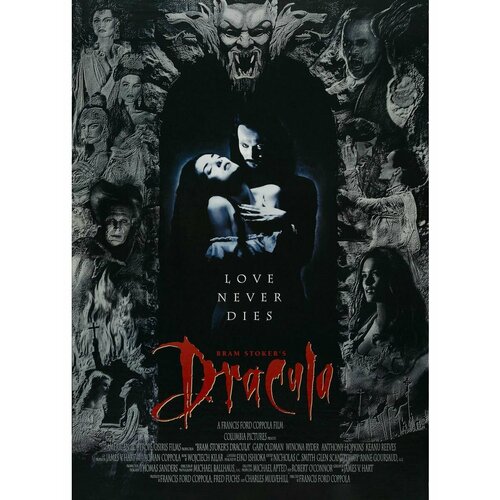 Постер Дракула 30х40 см