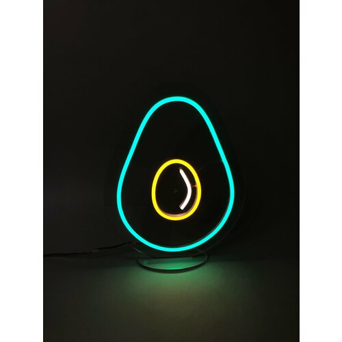 Неоновый светильник "Авокадо"