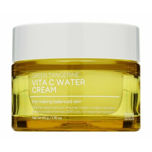 Крем для сияния кожи лица с витамином С / Tenzero Green Tangerine Vita C Water Cream