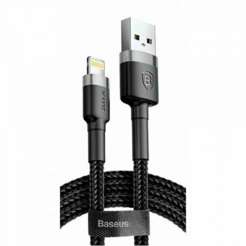 Кабель Baseus Lightning - USB для быстрой зарядки Apple, iPhone, iPad, AirPods, кабель зарядка для айфон 1м, 2,4А