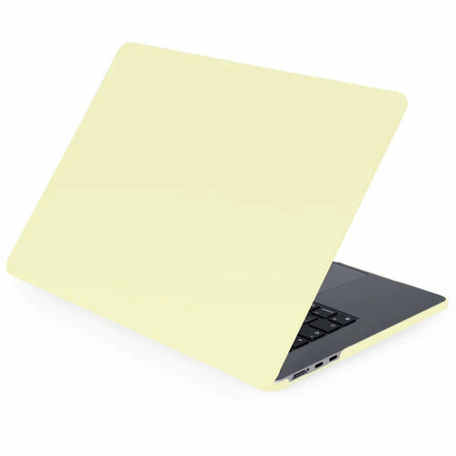 Чехол Guardi Cream Case для MacBook Air 15" (М2, 2023) лимонно-жёлтый