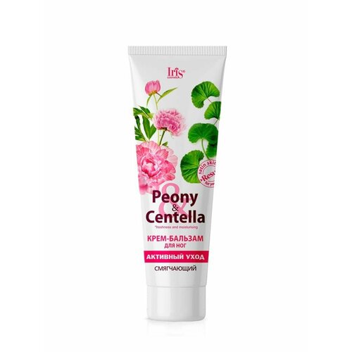Iris Cosmetic Крем-бальзам Peony&Centella для ног Активный уход, 100 мл