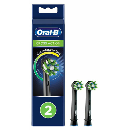 Сменные насадки Oral-B Cross Action Blac, 2 шт