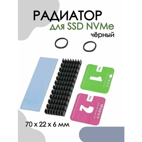 Радиатор для диска SSD NVMe M.2