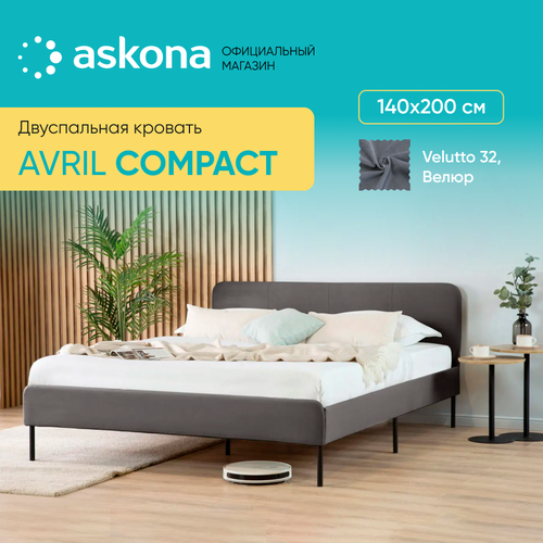 Кровать Askona (Аскона) Avril Compact (Аврил компакт) 140x200 Тк. Velutto 32