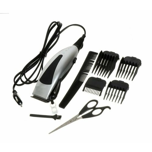 Машинка для стрижки волос DOMOTEC MS-4615, серебристый