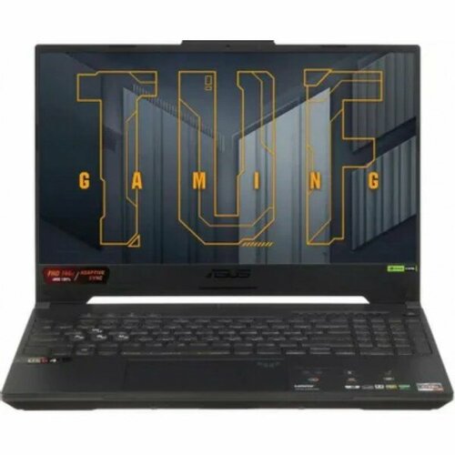 Ноутбук Asus TUF Gaming A15 FA507NV-LP058W Ryzen 7 7735HS 16Gb SSD512Gb NVIDIA GeForce RTX4060 8Gb 15.6 IPS FHD (1920x1080) Windows 11 Home grey WiFi