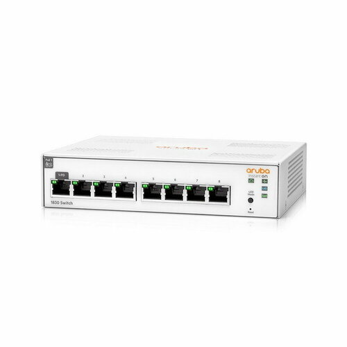 JL810A HPE Коммутатор Aruba Instant On 1830 8G Web-managed fanless Switch