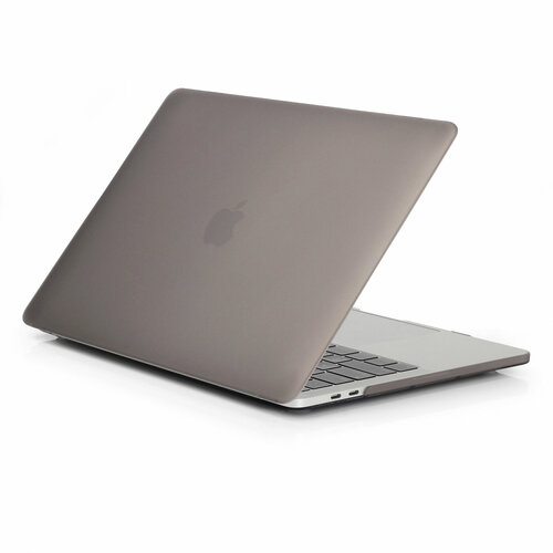 Чехол для ноутбука Apple Macbook Pro 13.3 A1706 / A1708 / A1989 / A2159 / A2289 / A2251 (2016-2021 года) - серый, матовый