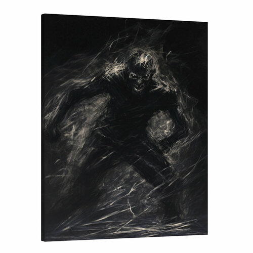 Интерьерная картина 50х70 "тени безумия"