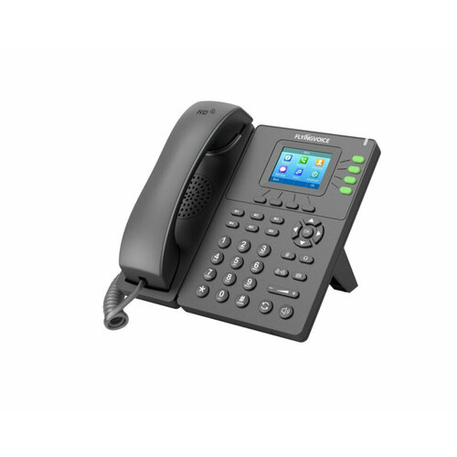 Flyingvoice P21P IP телефон, 4 аккаунта SIP, LCD 320x240, G722, Opus, Ipv-6, порт для гарн, с БП