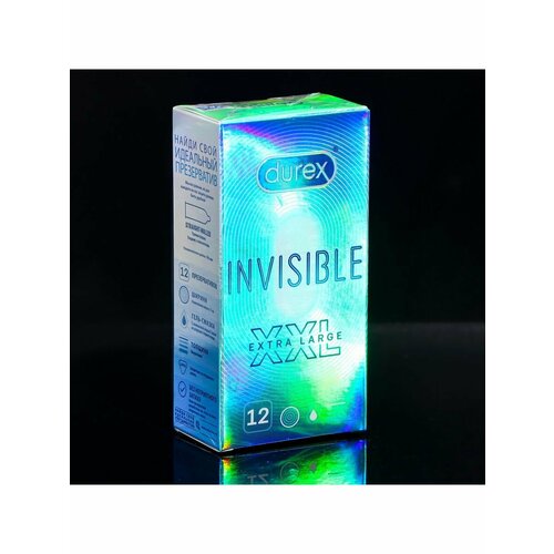 Презервативы Durex Invisible XXXl 12 шт