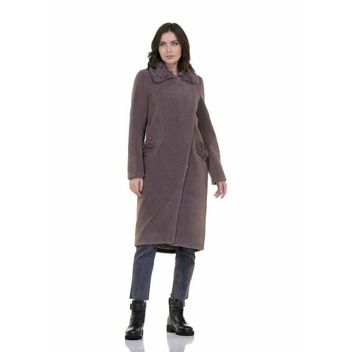 Пальто Prima Woman, размер 42, коричневый