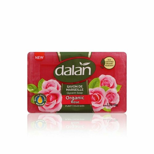 Туалетное мыло Dalan Organic Rose" Savon De Marseille" 150 г