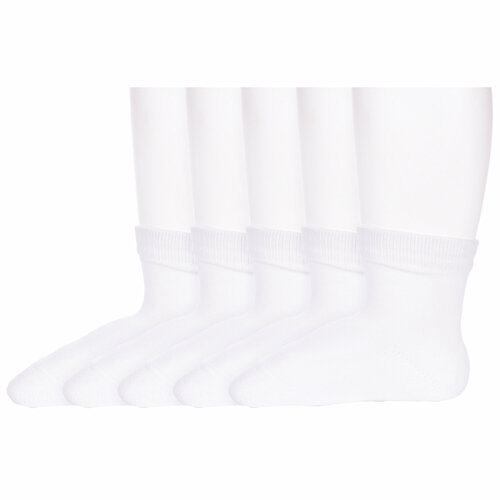 Носки LorenzLine 5 пар, размер 6-8, белый