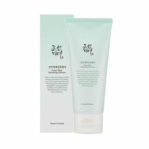 BEAUTY OF JOSEON Гель для умывания Green Plum Refreshing Cleanser