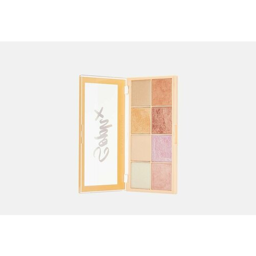 Палетка хайлайтеров для лица / MakeUp Rlution, Soph Highlighter Palette / 16мл