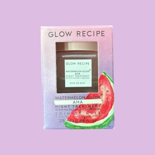 Glow Recipe Watermelon glow AHA night treatment Маска косметическая ночная mini 25ml