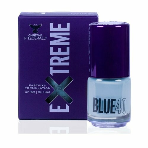 Лак для ногтей - BLUE 40 15 мл Christina Fitzgerald Extreme Blue 40 15 мл