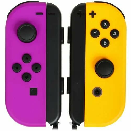 Игровой контроллер Nintendo Joy-Con Pair фиолетовый+оранжевый