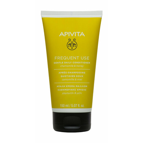 Мягкий кондиционер для волос для частого использования 150 мл Apivita Gentle Daily Conditioner Chamomile and Honey