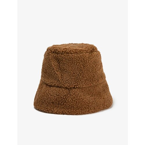 Шапка KOTON Женская шапка, размер T, коричневый
