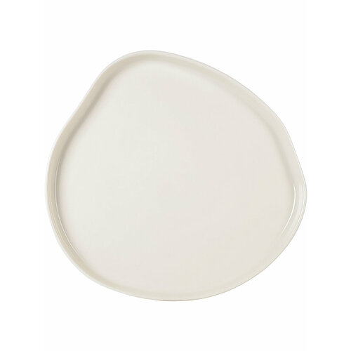 Тарелка плоская Rinart Cream Nordic фигурная, 26 см