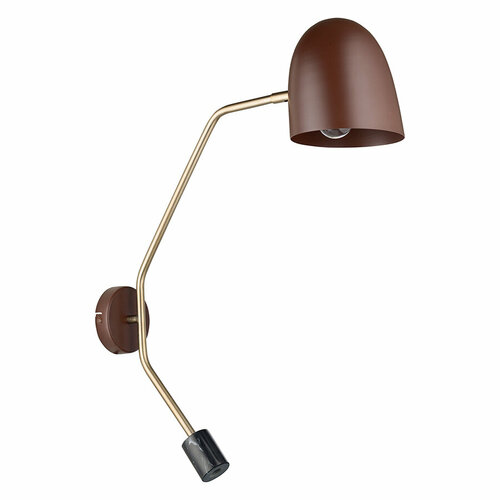 Светильник настенный Fedd 48х63 см лампа для дома и офиса вишневый Bergenson Bjorn BB0000436