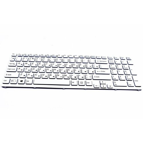 Клавиатура для Sony Vaio SVE1711Q1R ноутбука с подсветкой клавиши 347883