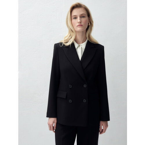 Пиджак Pompa, размер 44, черный