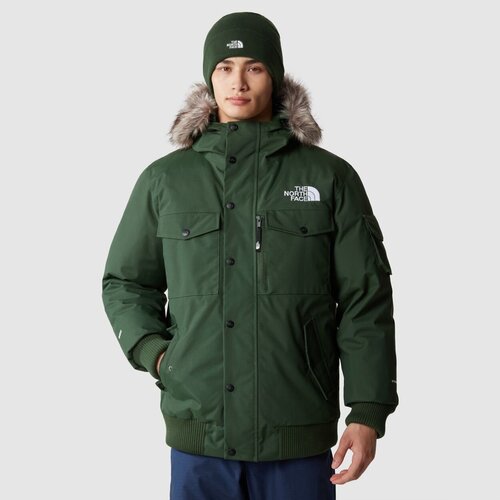 Куртка спортивная The North Face, размер L, зеленый