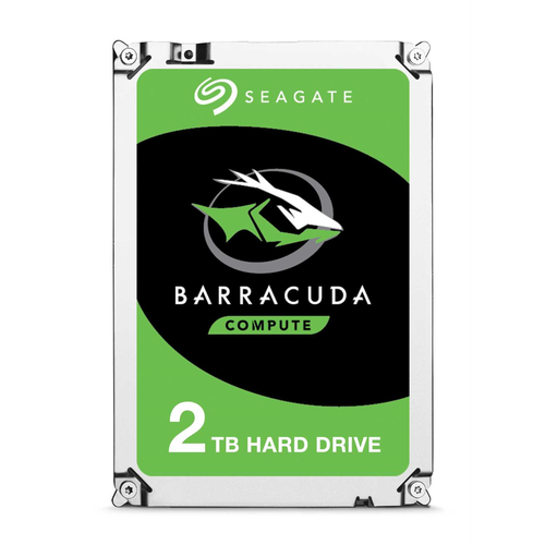 Seagate Жесткий диск Seagate BarraCuda ST2000DM008, 2TB, 3.5", 7200 RPM, SATA-III, 512e, 256MB