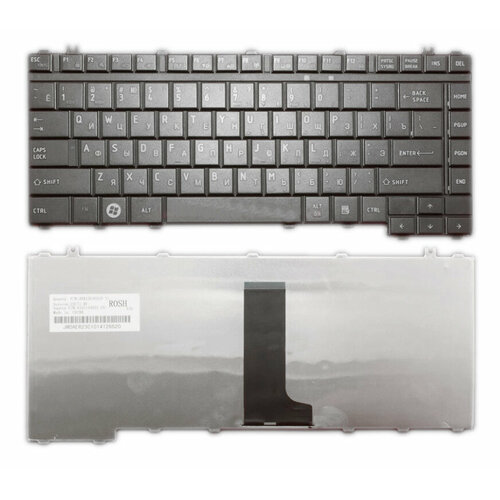 Клавиатура для ноутбука Toshiba MP-06866F0-698 черная