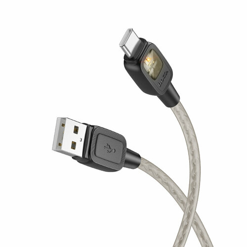 USB Кабель Type-C, HOCO, U124, 1.2м, черный