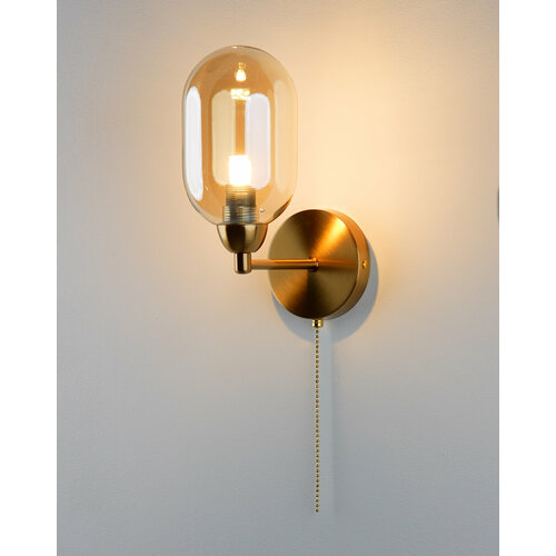 Настенный светильник Бра Moderli V10845-1W Gracy золотой