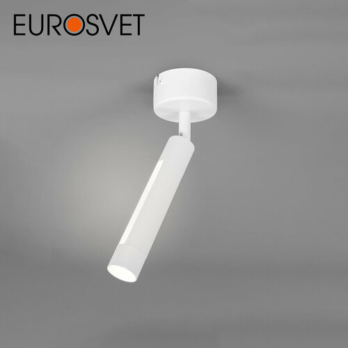 Спот Eurosvet Strong 20084/1 LED белый, 7 Вт, кол-во ламп: 1 шт., кол-во светодиодов: 11 шт., 4200 К, цвет арматуры: белый, цвет плафона: белый