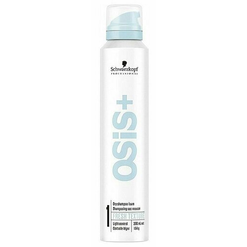 Schwarzkopf OSIS+ Fresh Texture - Сухой шампунь-пена 200 мл