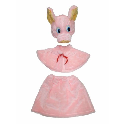 Карнавальный костюм для девочки "Свинка Бася" размер 110 - 56