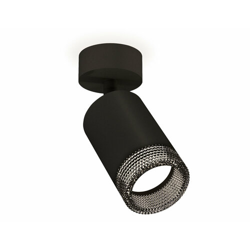 Комплект накладного поворотного светильника XM6313002 SBK/BK черный песок/тонированный MR16 GU5.3 (A2210, C6313, N6151)