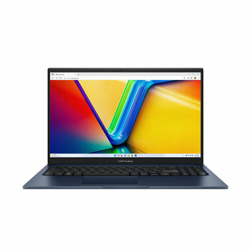 Asus Ноутбук ASUS Vivobook 15 X1504ZA-BQ383 Intel Core i3-1215U/8GB/SSD512GB/15.6"/IPS/FHD/NoOS/Quiet Blue (90NB1021-M00K00) 90NB1021-M00K00