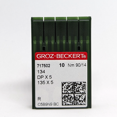 Иглы промышленные Groz-Beckert DPx5 №90 2 кассеты (20 игл)
