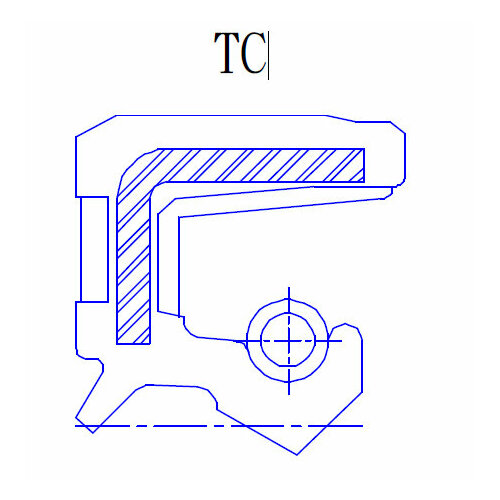 Сальник для стиральной машины (манжета арм.) 45x85x10 TC NBR-70