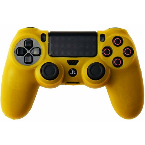 Защитный чехол для геймпада Playstation 4 желтый