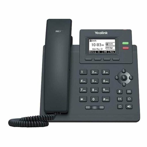 IP-телефон Yealink SIP-T31P, 2 акк, PoE, БП в комплекте