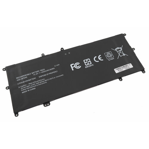 Аккумуляторная батарея VGP-BPS40 для ноутбука Sony Vaio SVF14, SVF15, Fit 14A, Fit 15A (4000mAh)