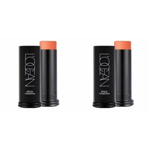 Тональное основа-стик L’ocean ontouring Strobing Stick Foundation 24 Coral, 13 г, 2 шт
