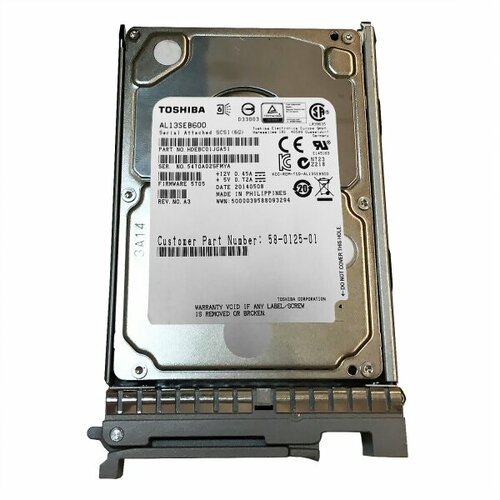 Жесткий Диск Cisco HDEBC01JGA51 600Gb SAS 2,5" HDD