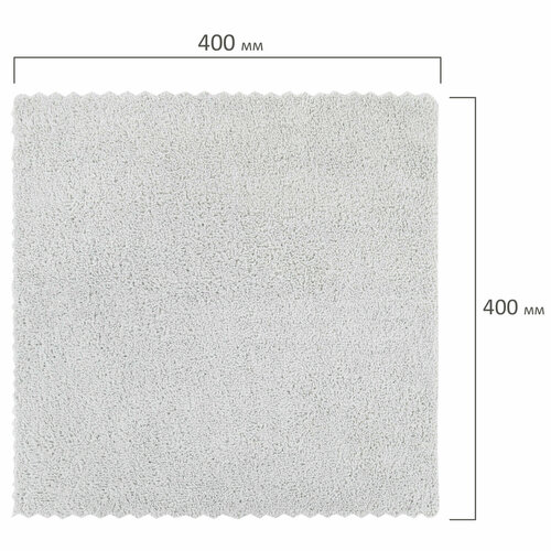 Салфетки из микрофибры Лайма 40х40 см, 2 шт, ultrasonic, bi-colour, pack, 2 (608218)
