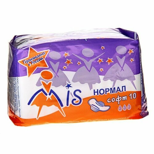 Прокладки Mis Normal Soft, 10 шт. (комплект из 12 шт)